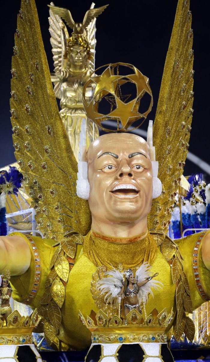 PHOTOS: Footballer Ronaldo Strikes Gold At World's Biggest, Nudest ...