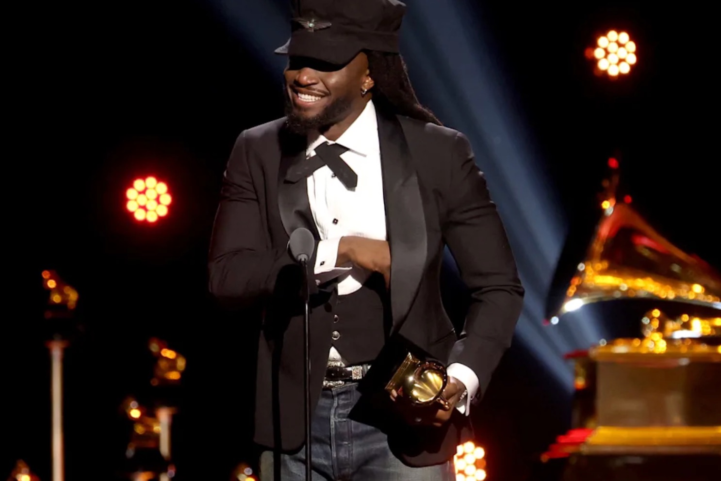 Shaboozey Wins First Grammy, Dedicates Award to His Nigerian Immigrant ...